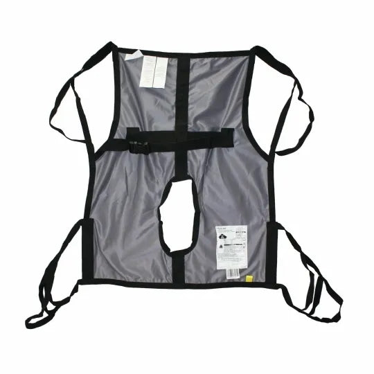 Hoyer One Piece Commode Lift 4-Point Sling with Positioning Strap ...